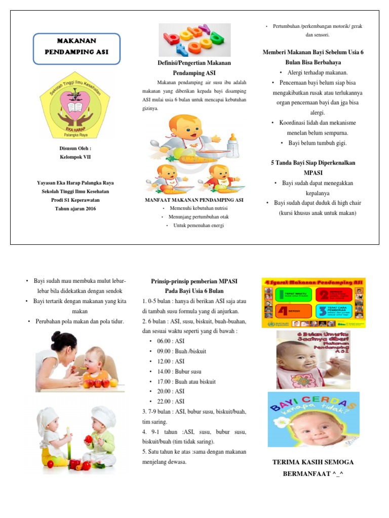 Leaflet Mpasi | PDF | Kesehatan Holistik