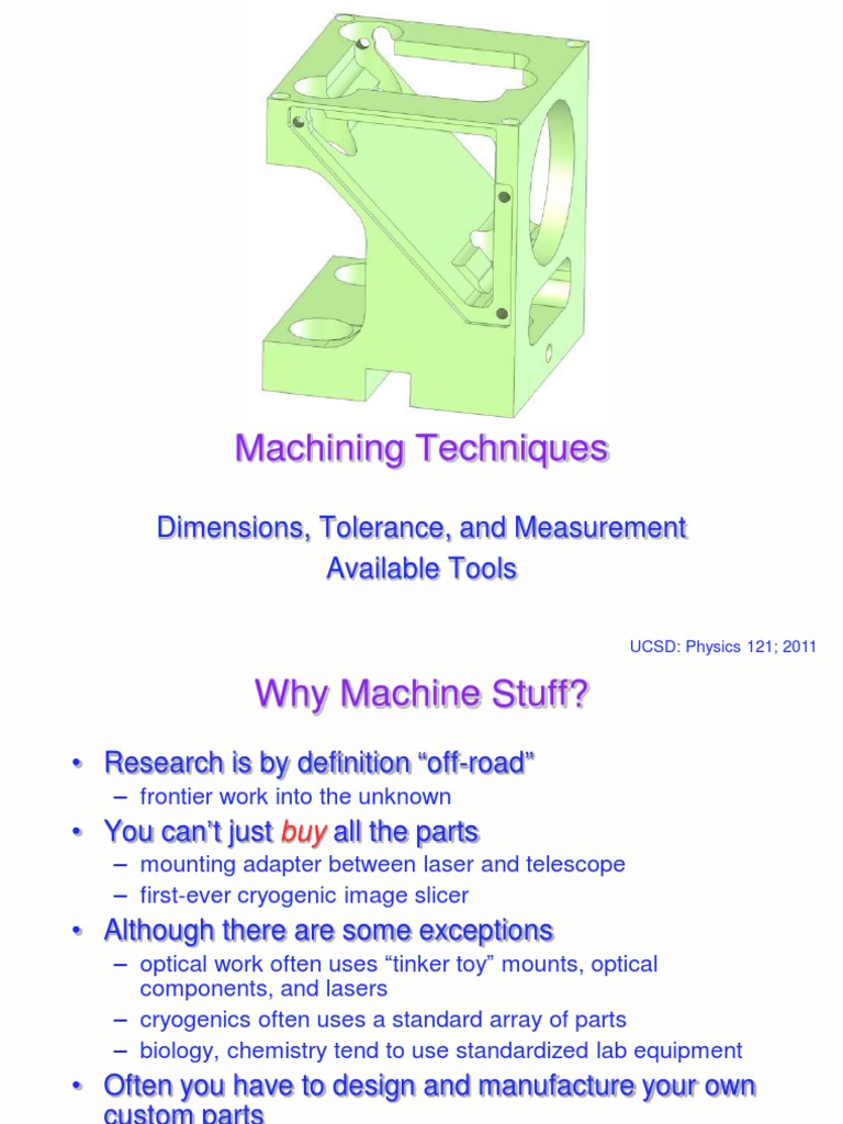 02 Machining 1 | PDF | Machining | Manufactured Goods