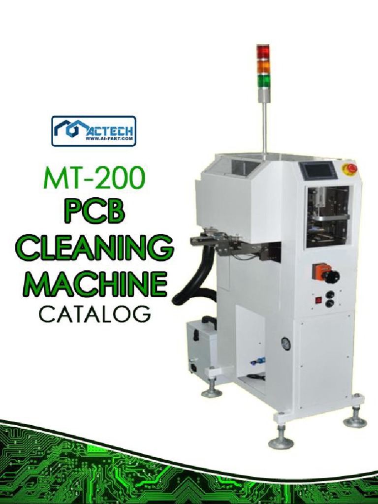 Automatic PCB Cleaner Overview | PDF | Printed Circuit Board ...