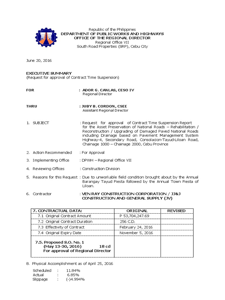 FOR: Ador G. Canlas, Ceso Iv: Regional Director | PDF | Government ...