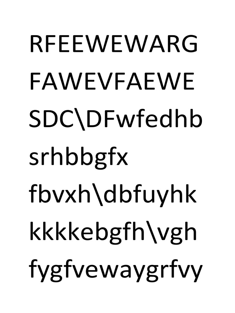 Random Text Analysis | PDF