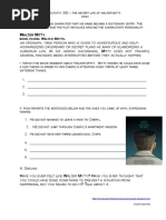 The Secret Life of Walter Mitty Study Guide | PDF | General Fiction