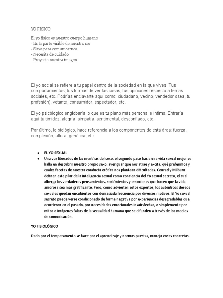Yo Fisico | PDF
