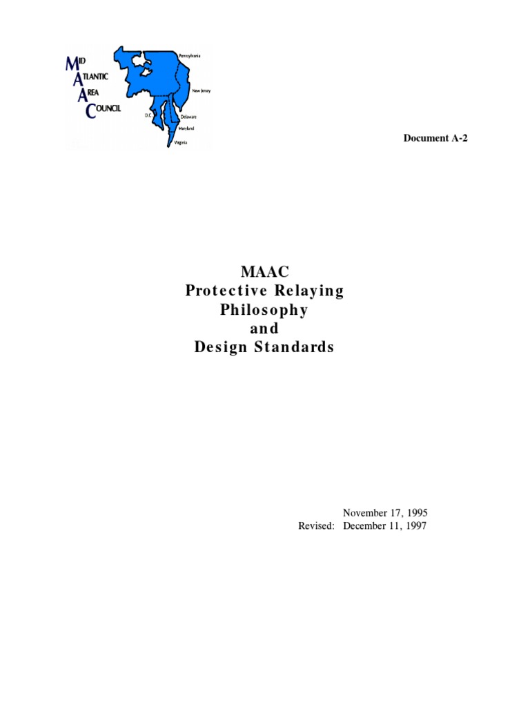 Protective Relaying Philosophy and Design Standards | PDF | Relay ...