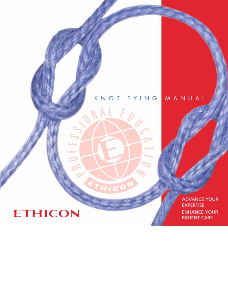 MANUAL NUDOS ETHICON.pdf | Surgical Suture | Knot
