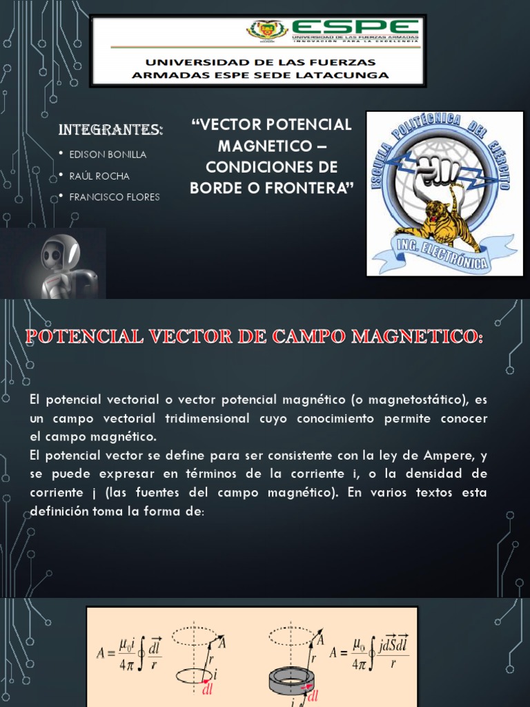Vector Potencial Magnético | PDF | Campo magnético | Vector Euclidiano