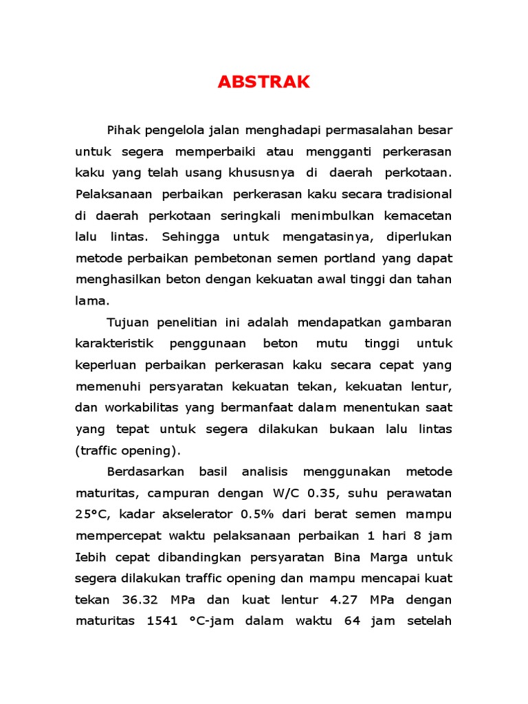 Beton Fast Track | PDF