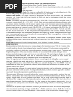 Trauma Checklist | PDF | Psychological Trauma | Psychological Concepts