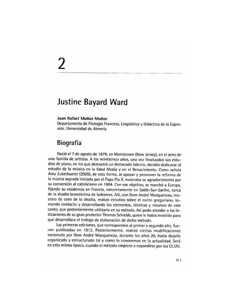 Justine Ward | PDF