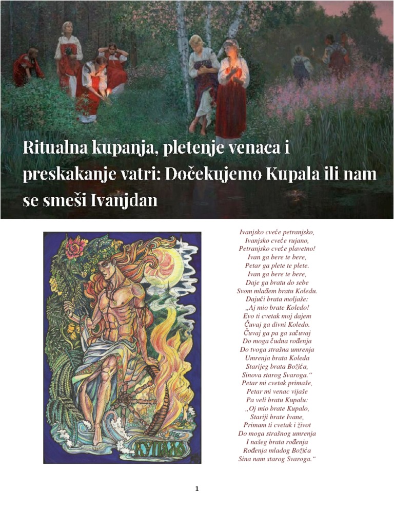 Kupalo & Ivanjdan PDF | PDF