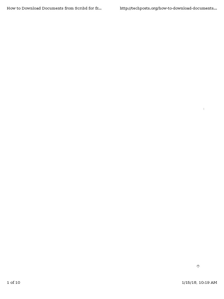 Thanks Scribd! | PDF | Scribd | Web Software