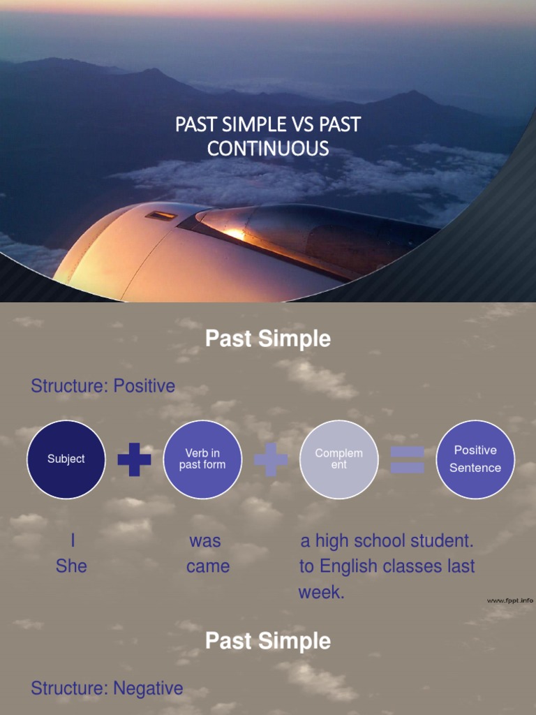 Past Simple vs Past Continuous Guide | PDF | Verb | Sentence (Linguistics)