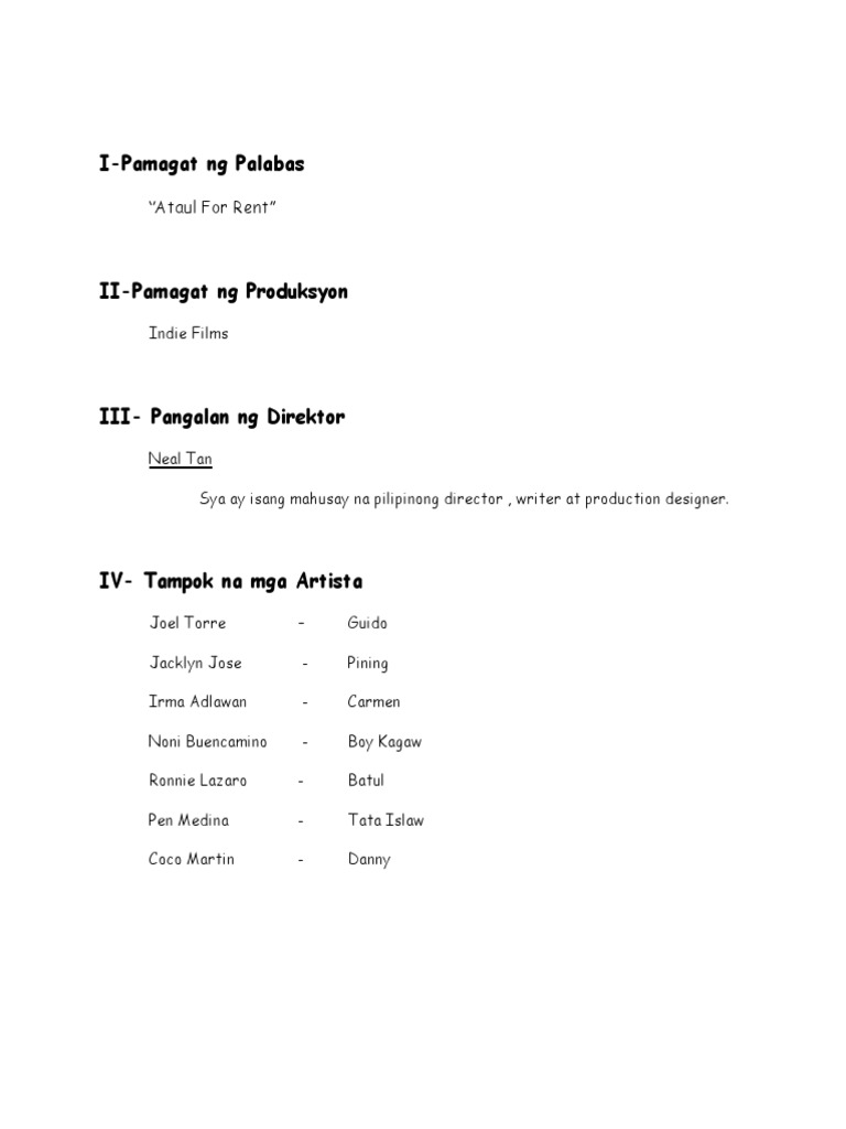 Suring Pelikula | PDF