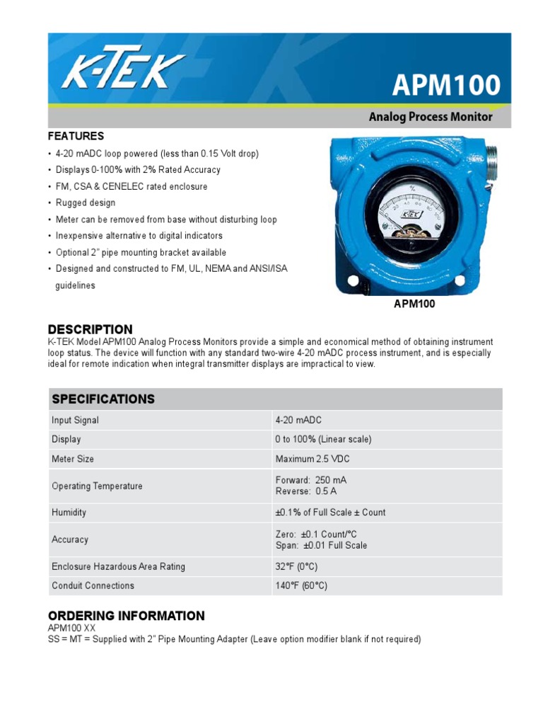 APM100-0202-1d APM100 Data Sheet | PDF | Electrical Wiring | Telephone