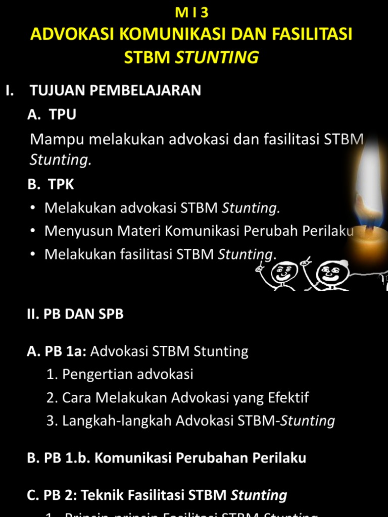 MI.3 Pengantar STBM Stunting | PDF