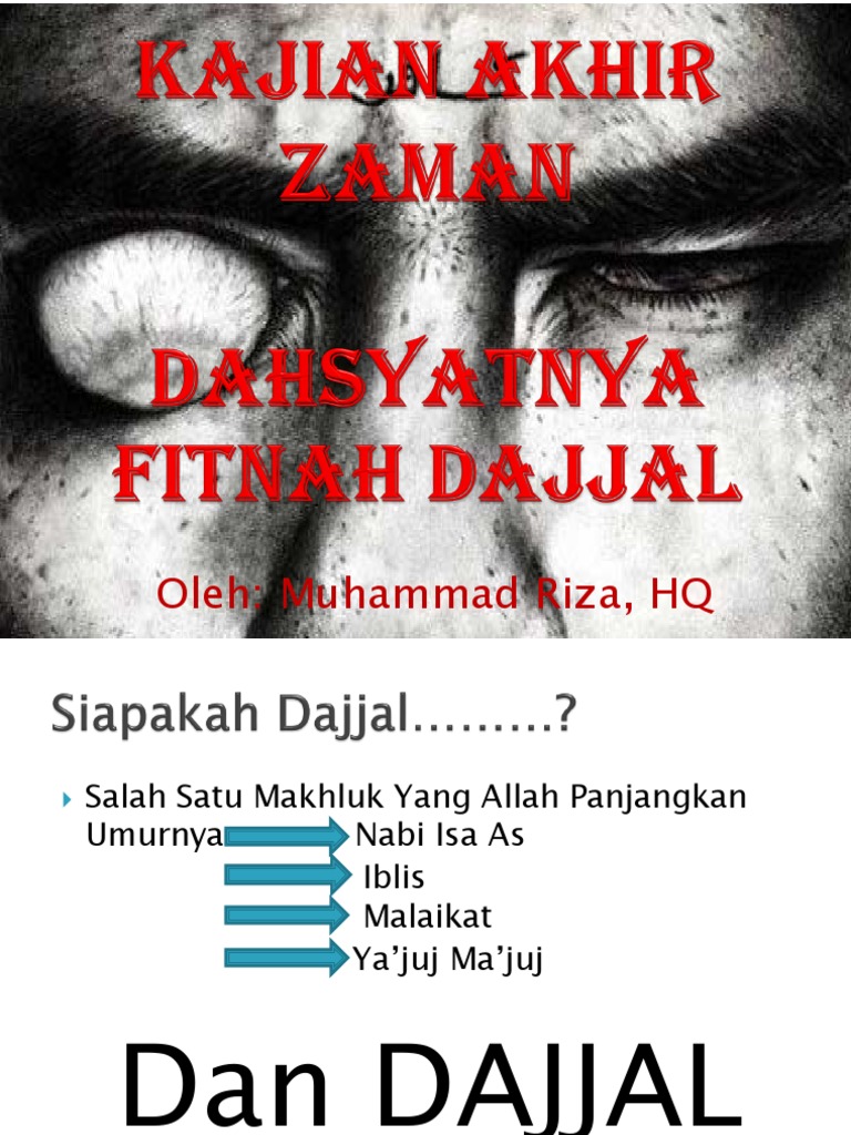 Kajian AKHIR ZAMAN Dajjal | PDF