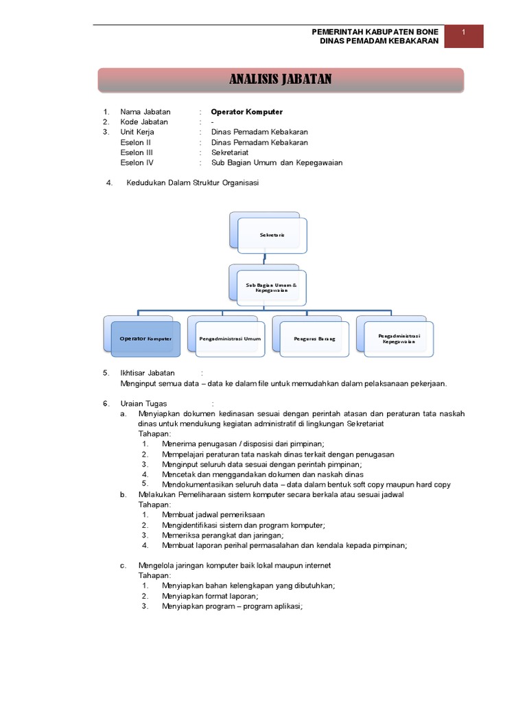 Operator Komputer | PDF