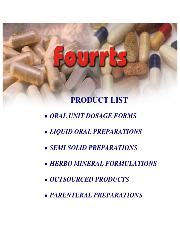 Fourrts Product Profile | PDF