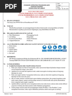 SOP Operasional WTP & WWTP | PDF | Teknologi & Rekayasa