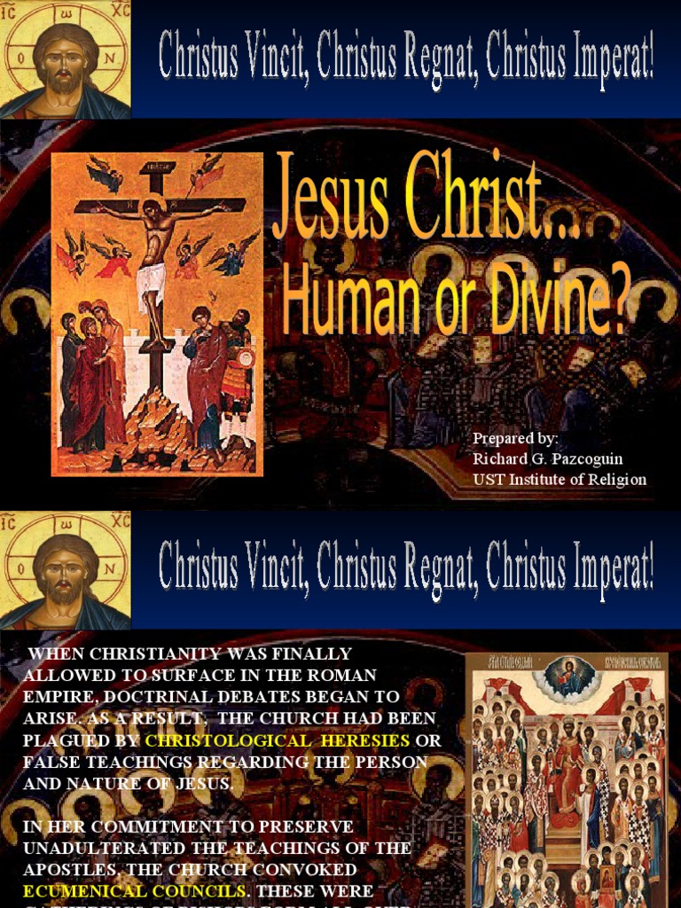 Christological Heresies and Councils | PDF | Christology | Jesus