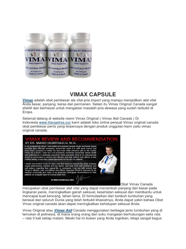VIMAX | PDF