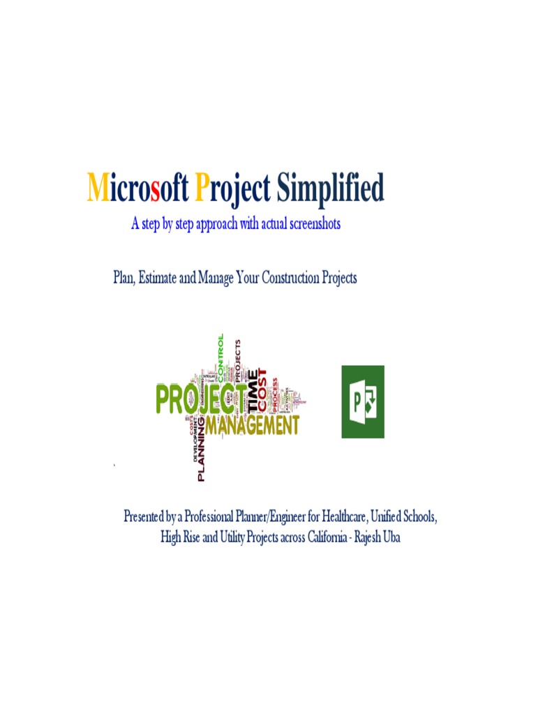 Master Microsoft Project in 8 Steps | PDF | Computing And Information ...