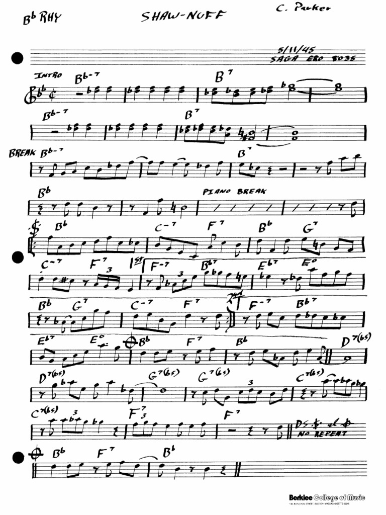 Shaw-Nuff (CP Tune Book.) | PDF | Books