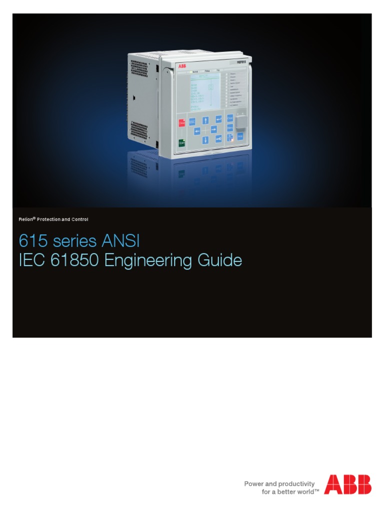 ANSI - IEC61850 - Eng ABB PDF | PDF | Data Model | Electromagnetic ...