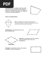 Rhombus | PDF | Rectangle | Perpendicular