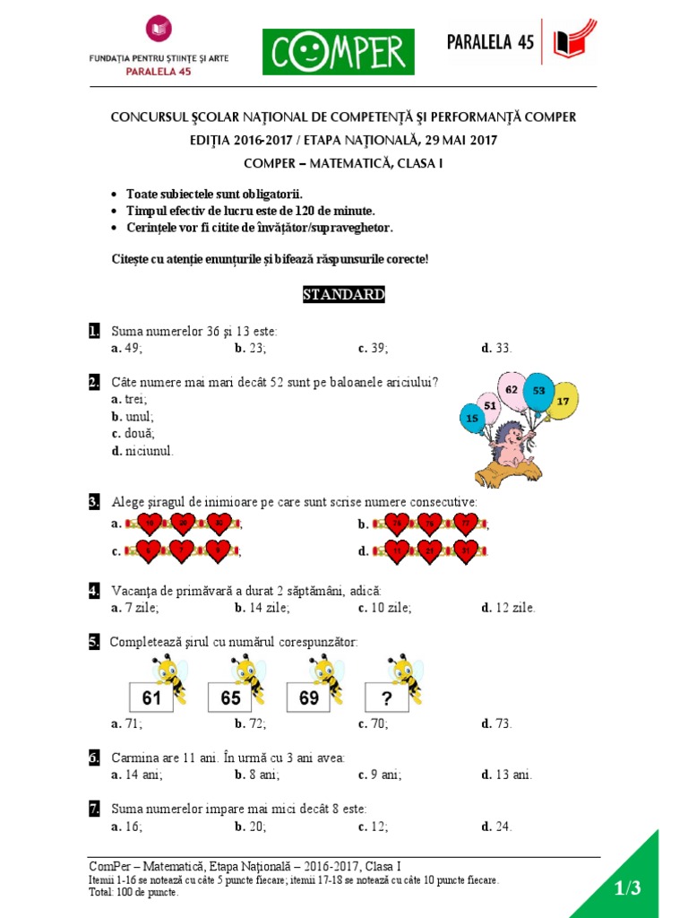 Comper-Matematica EtapaN 2016 2017 Clasa1