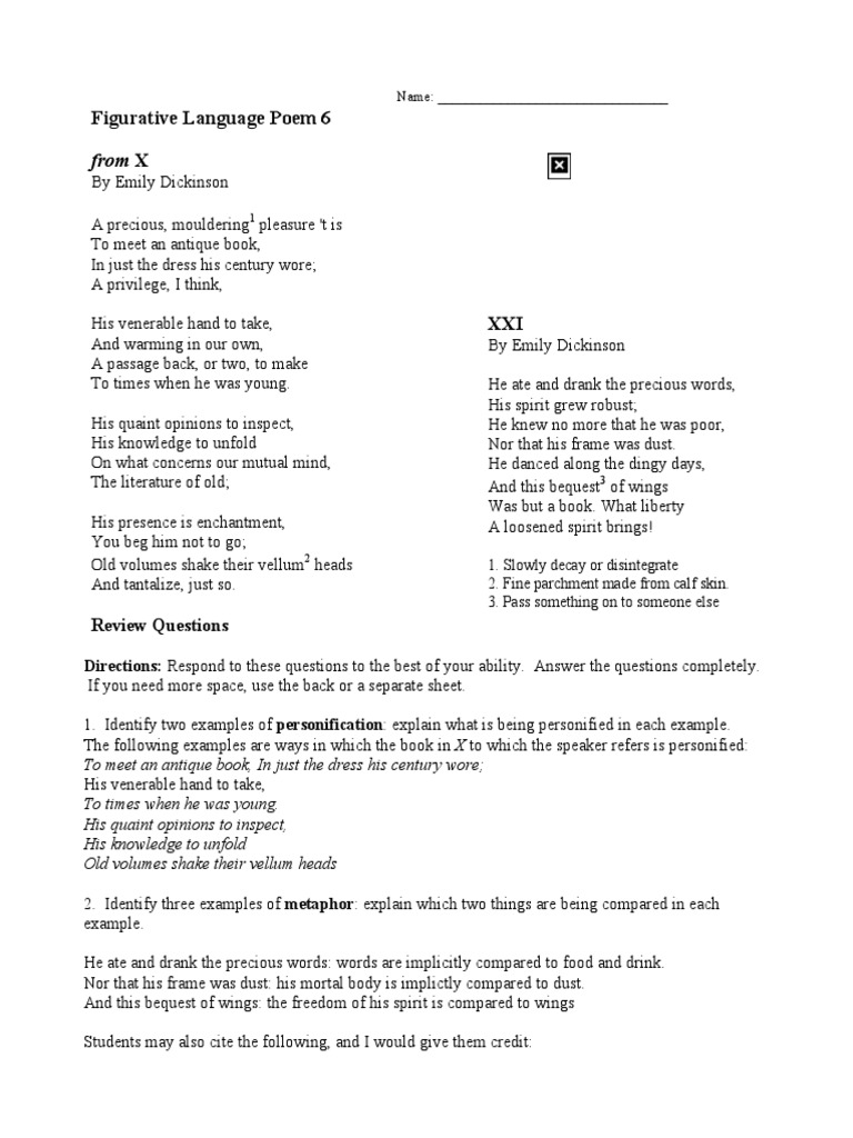 Figurative Language Poem 9 Operating Room by John Reed | Fiction ...