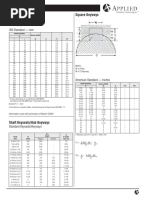 BS 4235-1 - Parallel Metric Keys and Keyway Dimensions | PDF ...
