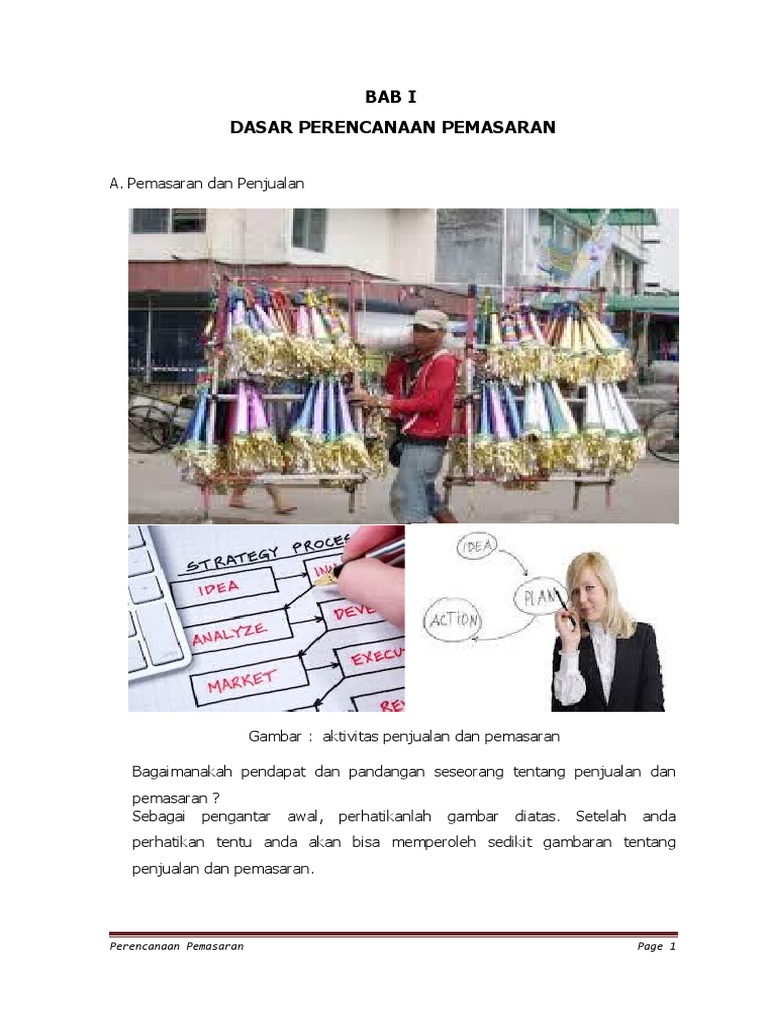 MODUL Perencanaan Pemasaran | PDF