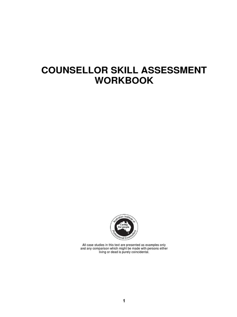 ACA Counsellor Skills Assessment - Written Component V1.0 PDF | PDF ...