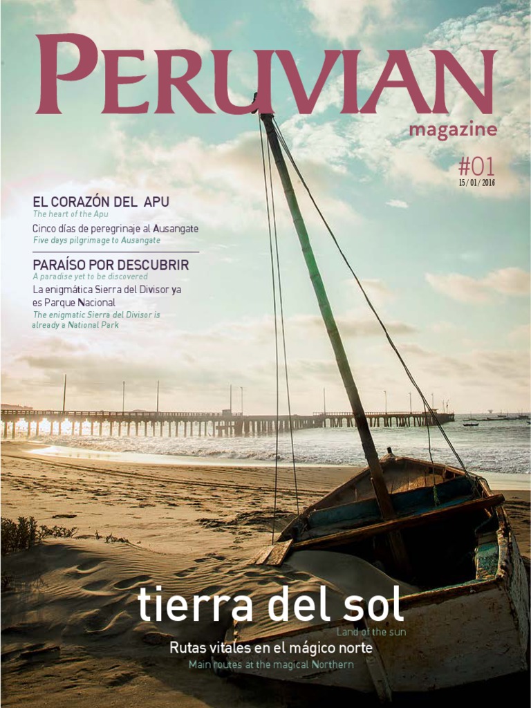 Peruvian Magazine 01 WEB | PDF | Ayahuasca | Lima