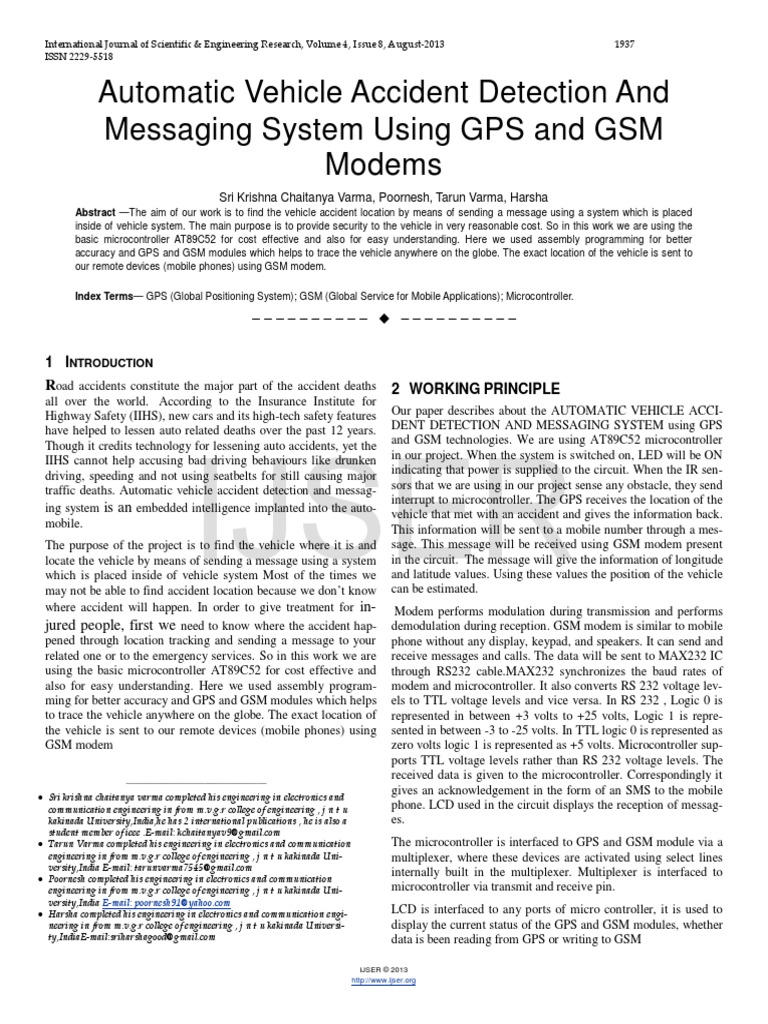 Automatic-Vehicle-Accident-Detection-And-Messaging-System-Using-GPS-and-GSM-Modems.pdf | Global ...