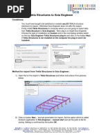AVEVA E3D Structure Import Procedure | PDF