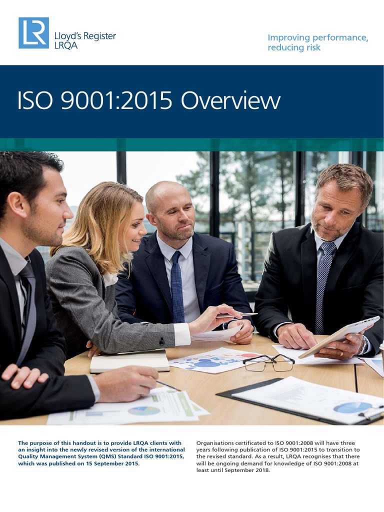 LRQA 9001 Overview UK 2 | Download Free PDF | Iso 9000 | Quality Management