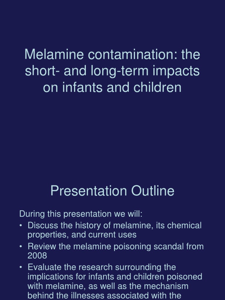 Melamine | Medical Specialties | Clinical Medicine