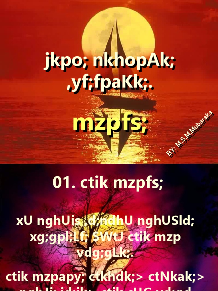 An Overview of Traditional Tamil Documents including Types of Letters ...