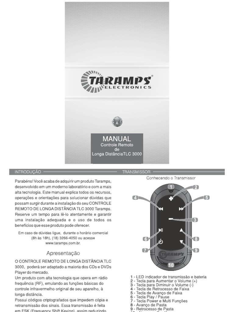 Manual TLC 3000 Rev.2016 Site | PDF