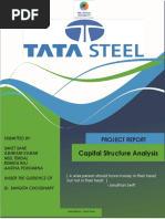 Project On Steel Company | PDF | Steel | Research Design