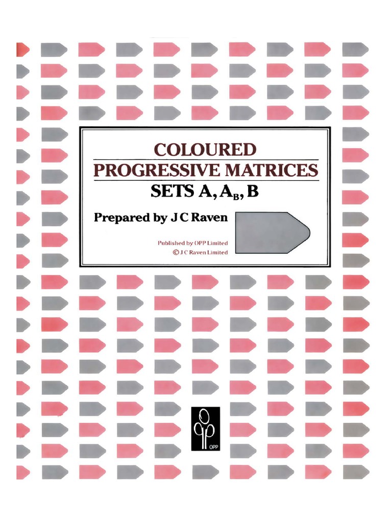 Laminas Test de Raven PDF | PDF