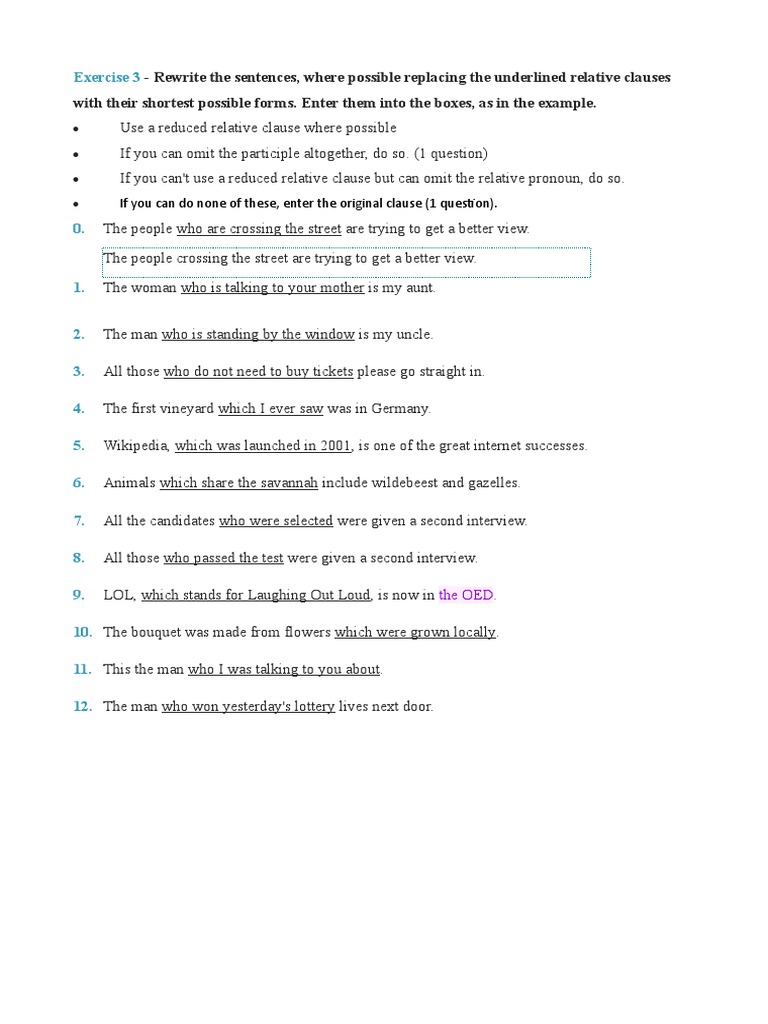 Present and Past Participle Clause | PDF