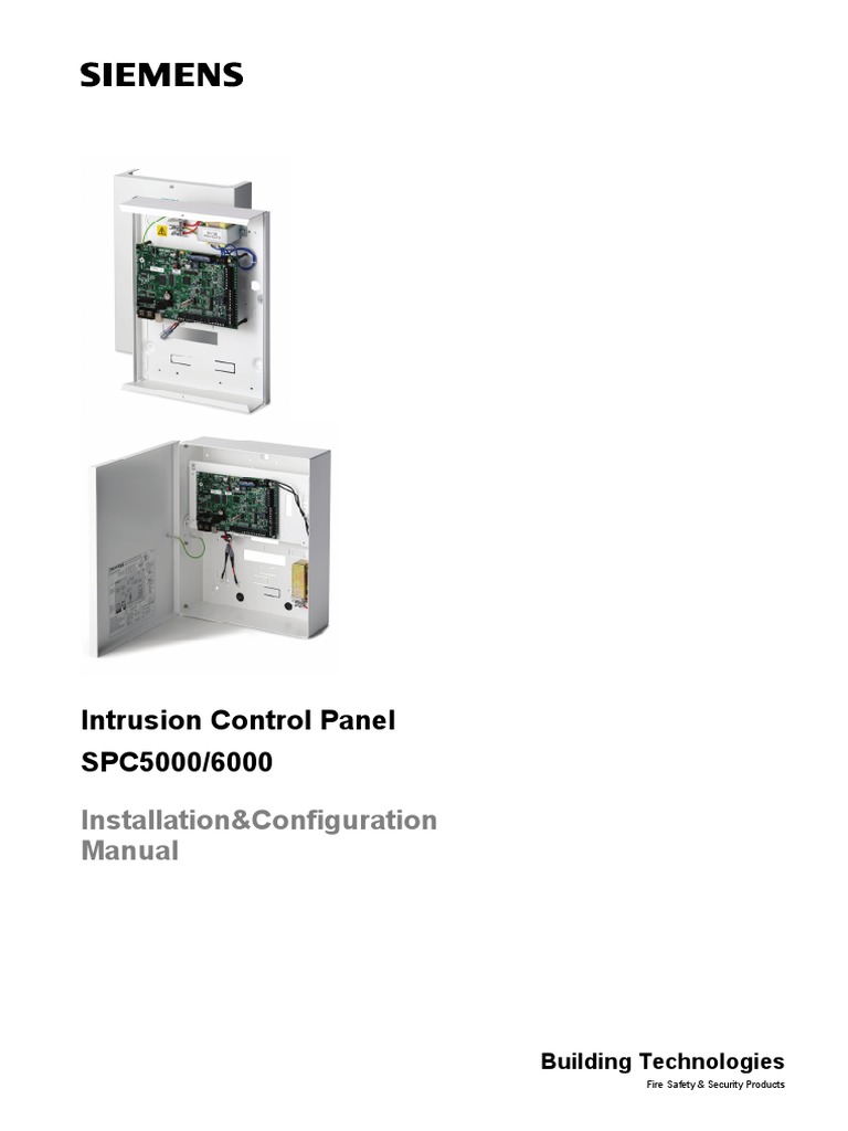 SPC 5000 6000 InstallationConfiguration Manual en | Modem | Computer ...