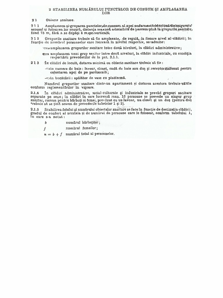 Stas 1478 90 Extras Necesar Obiecte Sanitare PDF | PDF