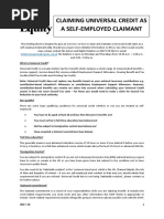 Universal Credit Mythbuster Final Version | PDF | Government Finances ...