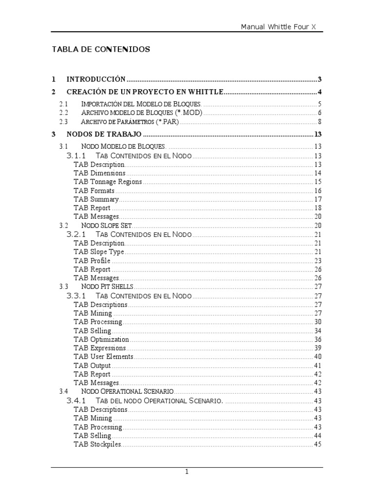 Manual de Whittle 4X PDF | PDF | Archivo de computadora | Point and Click