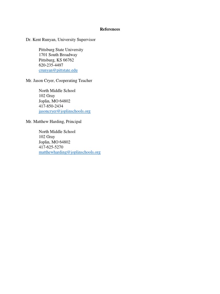 Teaching References | PDF