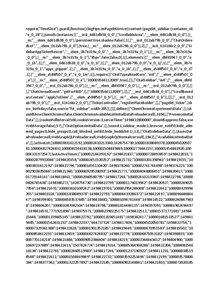 Facebook Initial Chat Friends List | PDF | Computing And Information ...